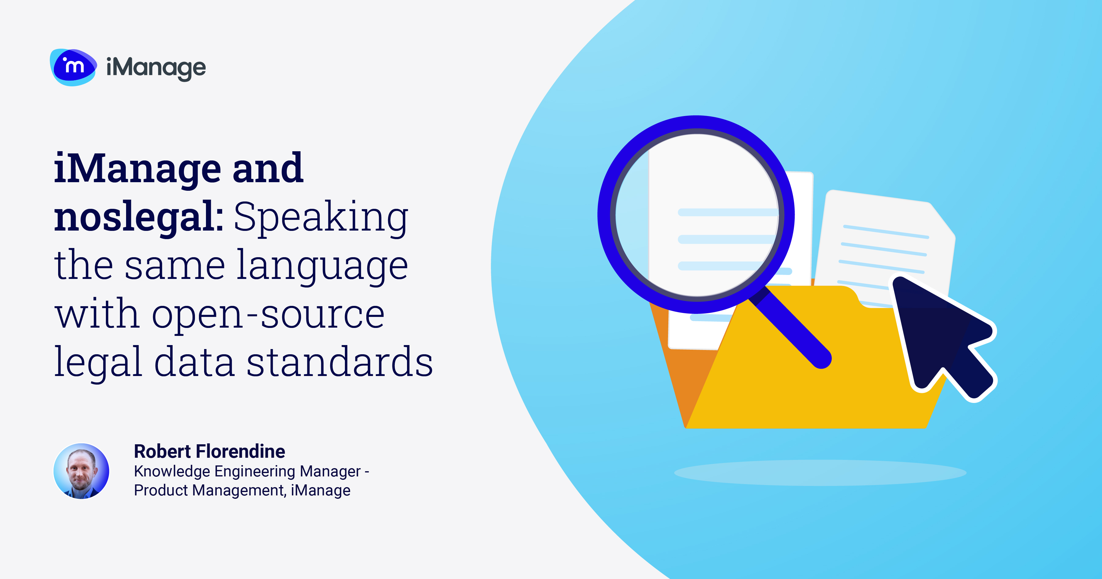 iManage and Noslegal: Speaking the same language