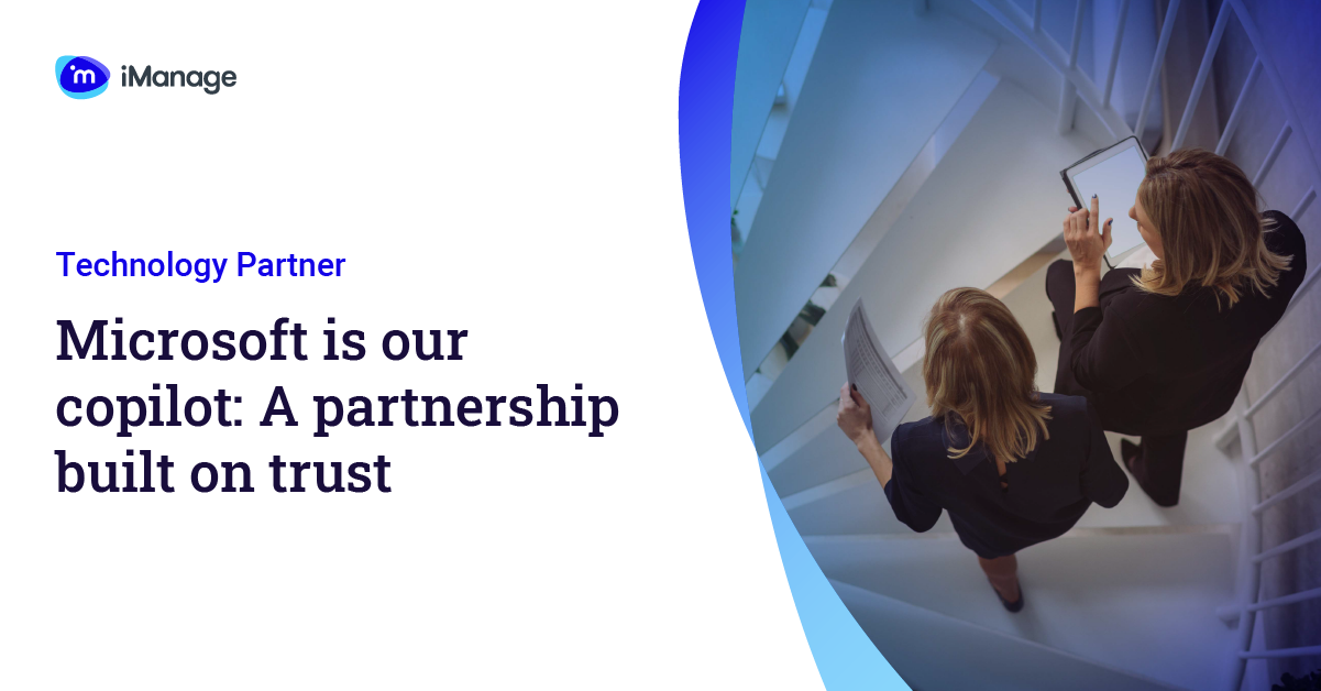 Microsoft is our copilot: A partnership built on trust