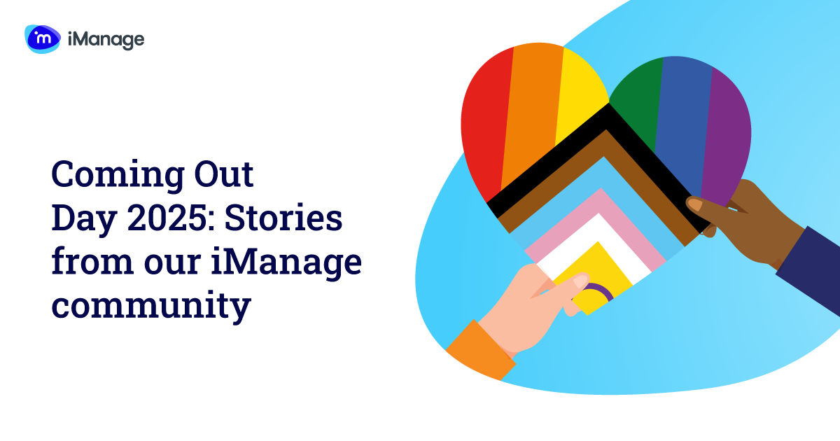 Coming Out Day 2025: Stories from our iManage community | Blog