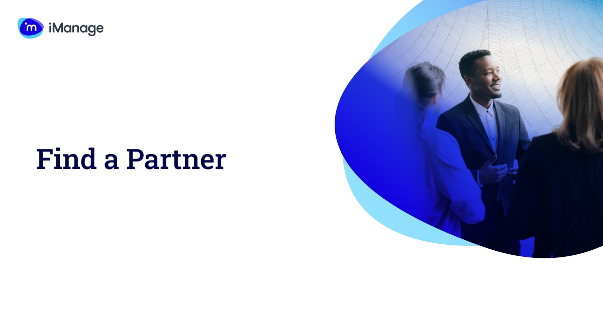 Find a Partner | iManage