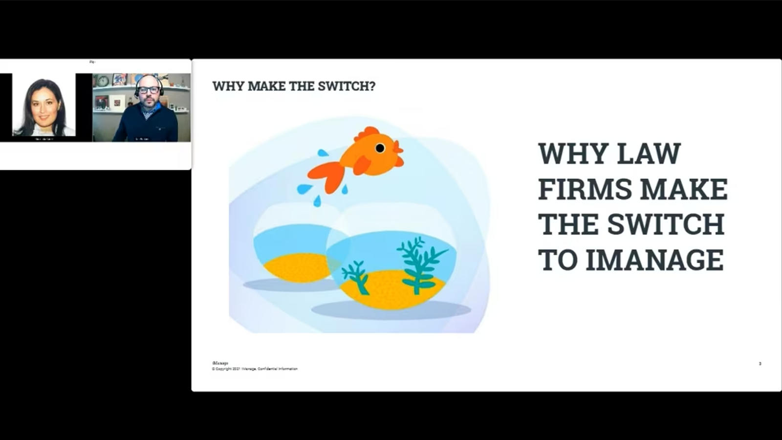 Webinar: Why law firms make the switch to iManage