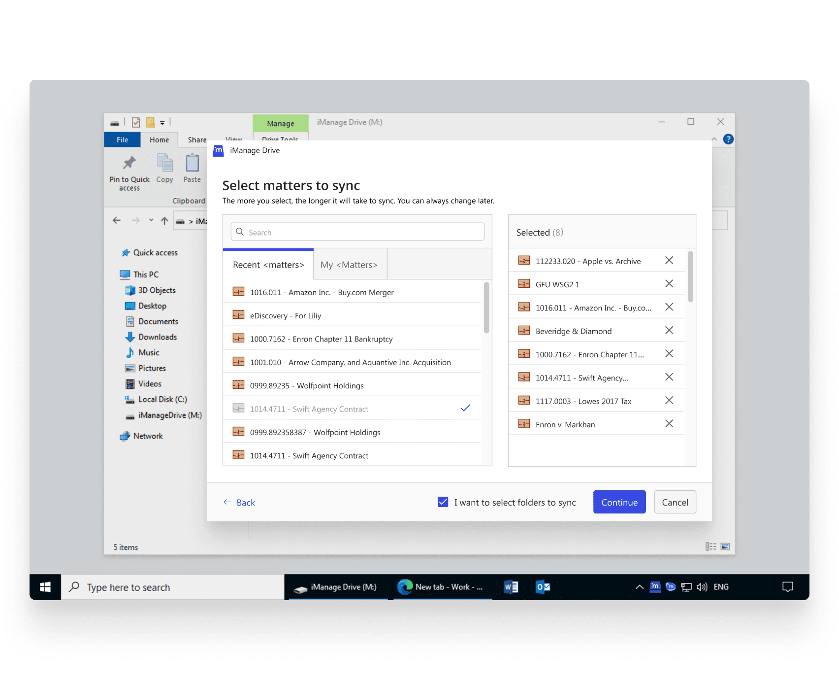 iManage Drive | Store & Access Your Files Securely | iManage