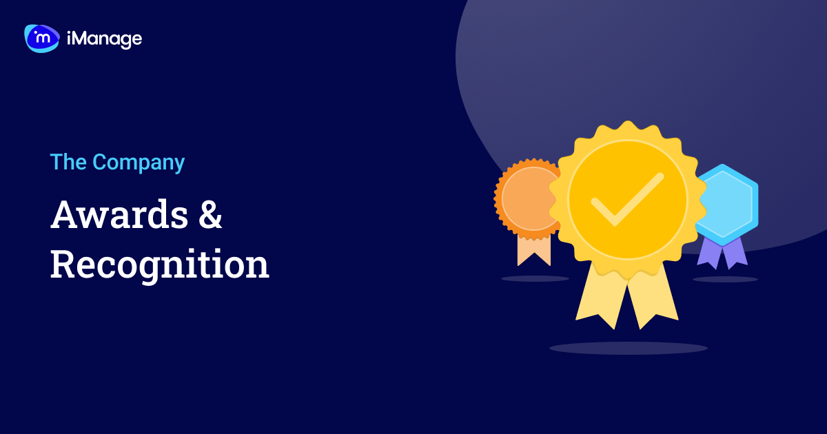 Awards & Recognition | iManage