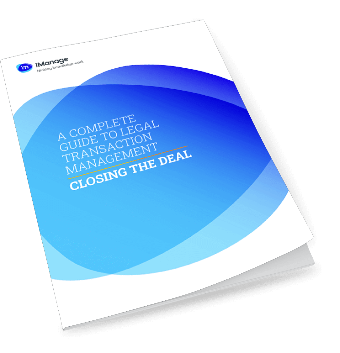 The Closing Book You Need to Open | iManage