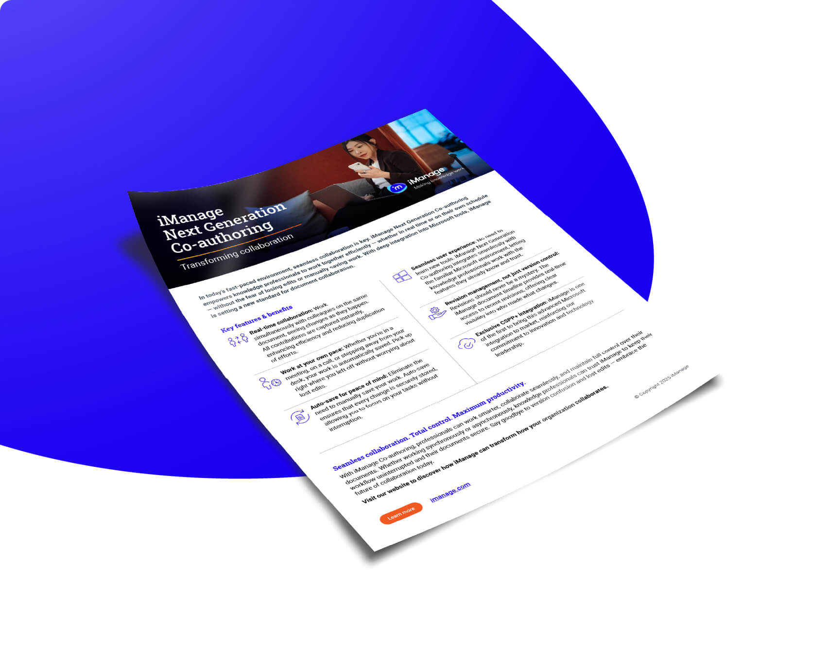 iManage Next Generation Co-authoring