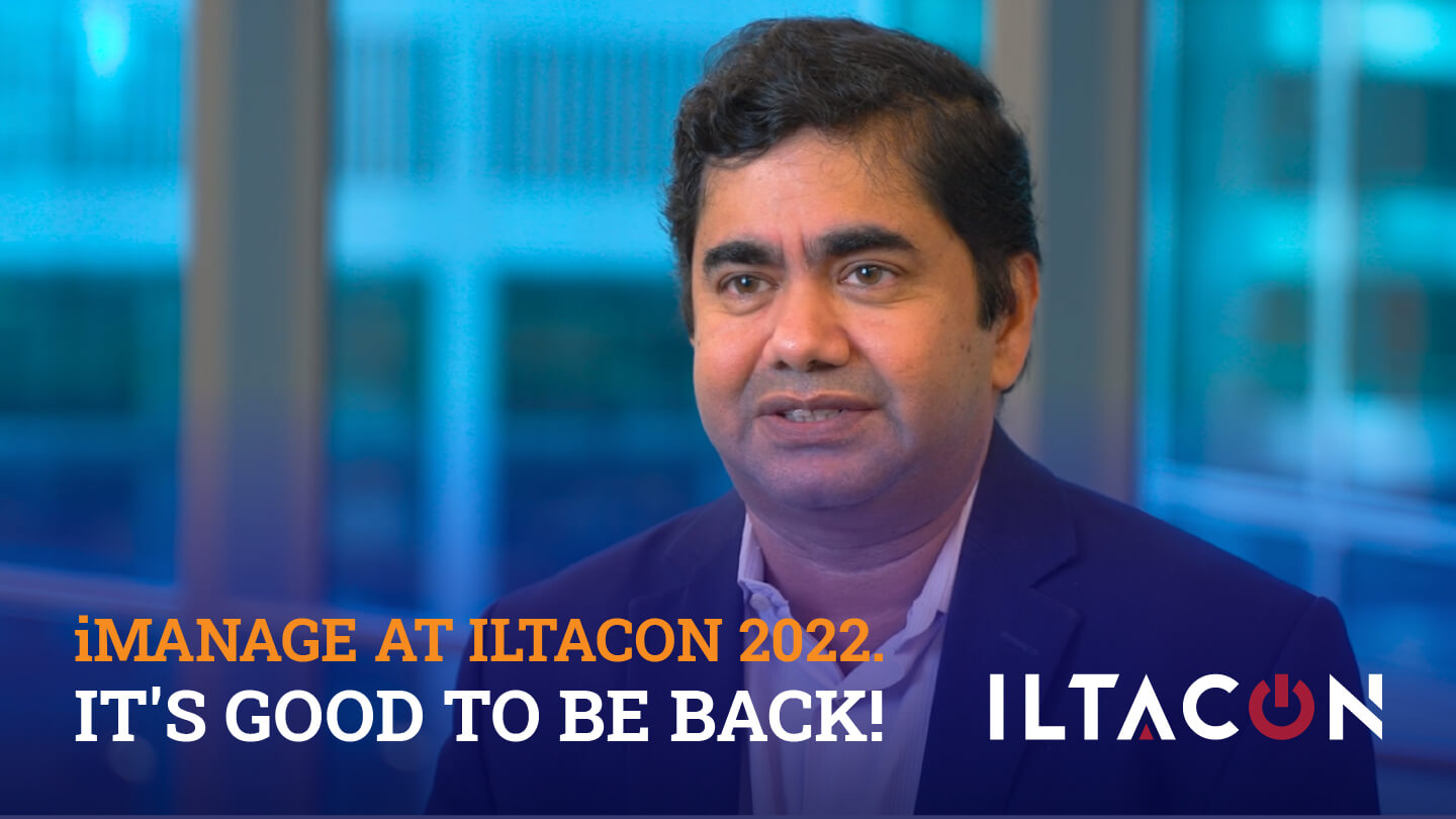 iManage at ILTACON 2022!