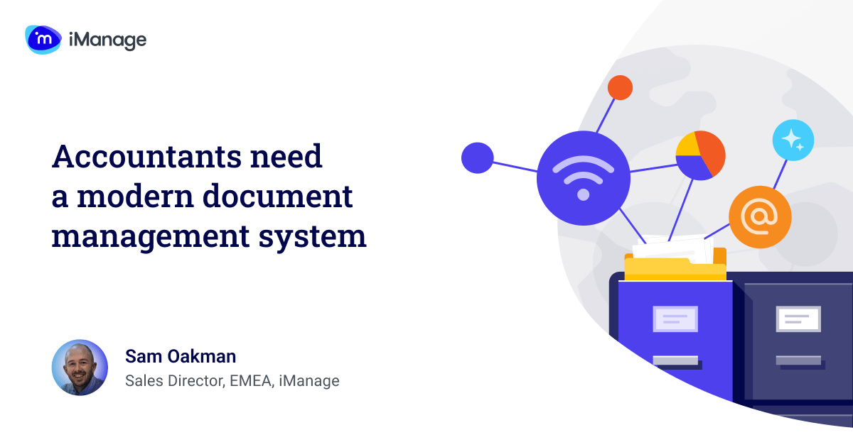 Accountants need a modern document management system