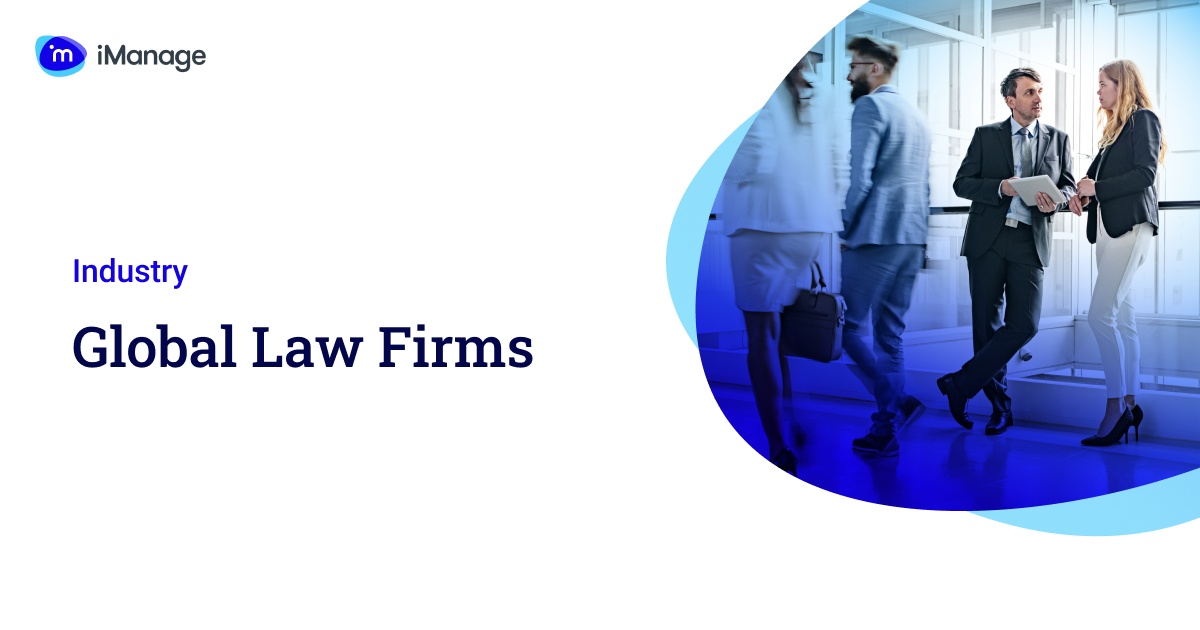 Global Law Firms | Legal Document Management | iManage