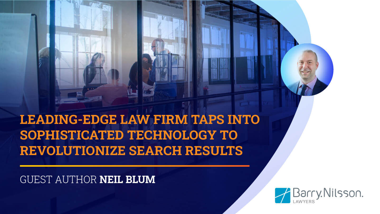 Leading-edge law firm taps into sophisticated technology to ...