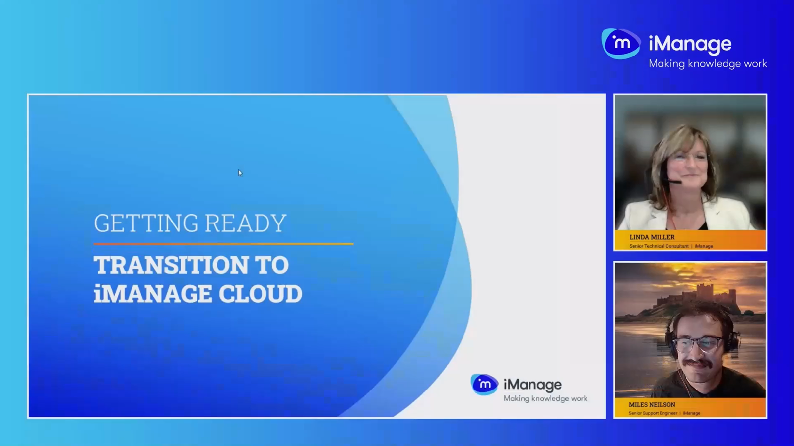 iManage | Migrating to the Cloud | Prepare