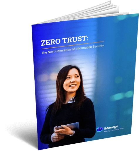 Zero Trust white paper | iManage
