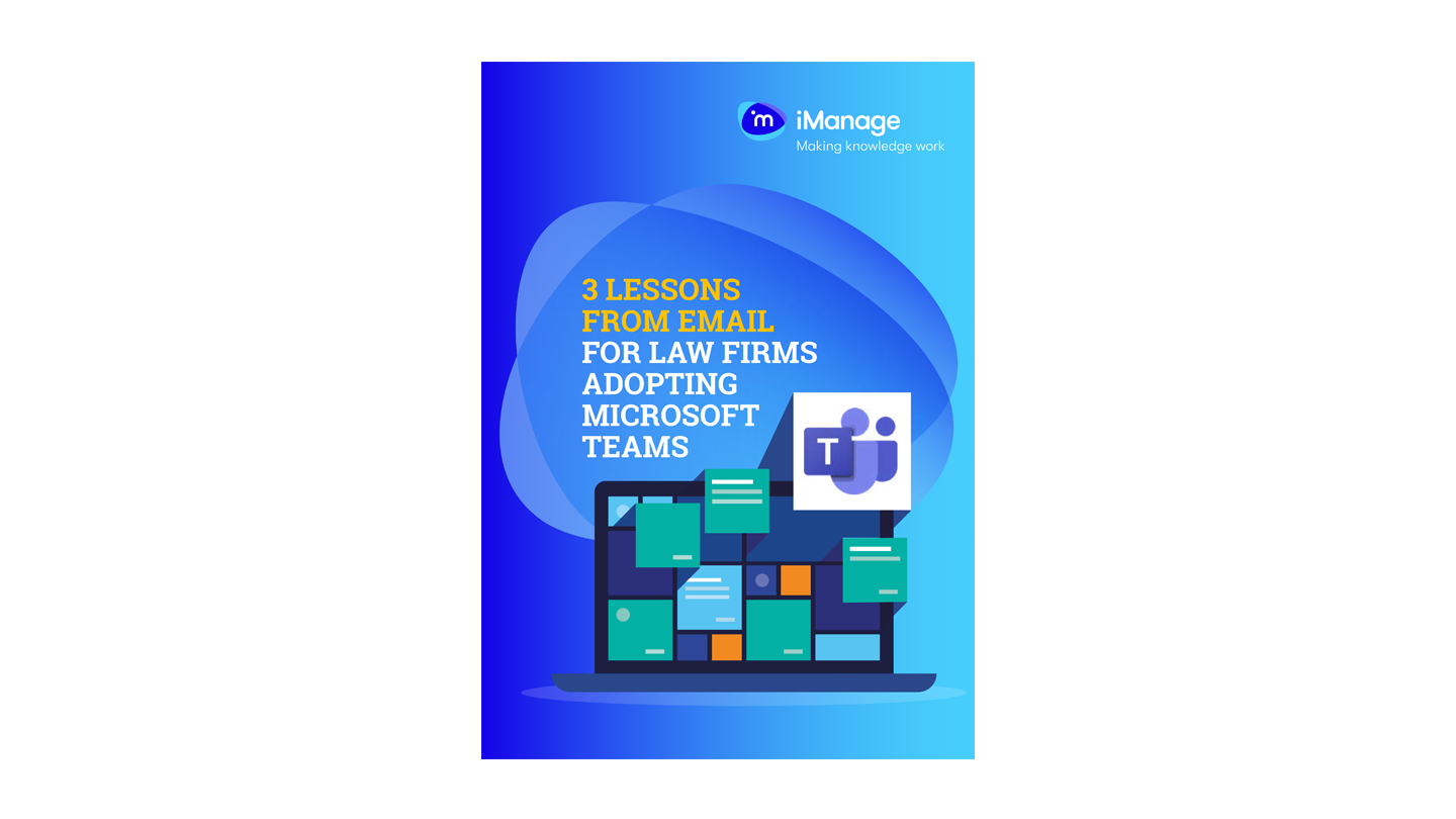 Creating a Modern Workplace with iManage and Microsoft | iManage