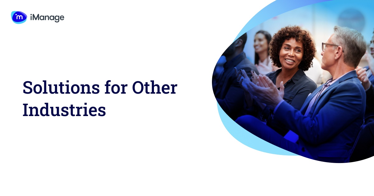 Other Industries | iManage