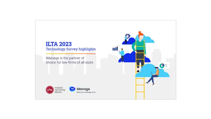 ILTA 2023 Technology Survey highlights | iManage