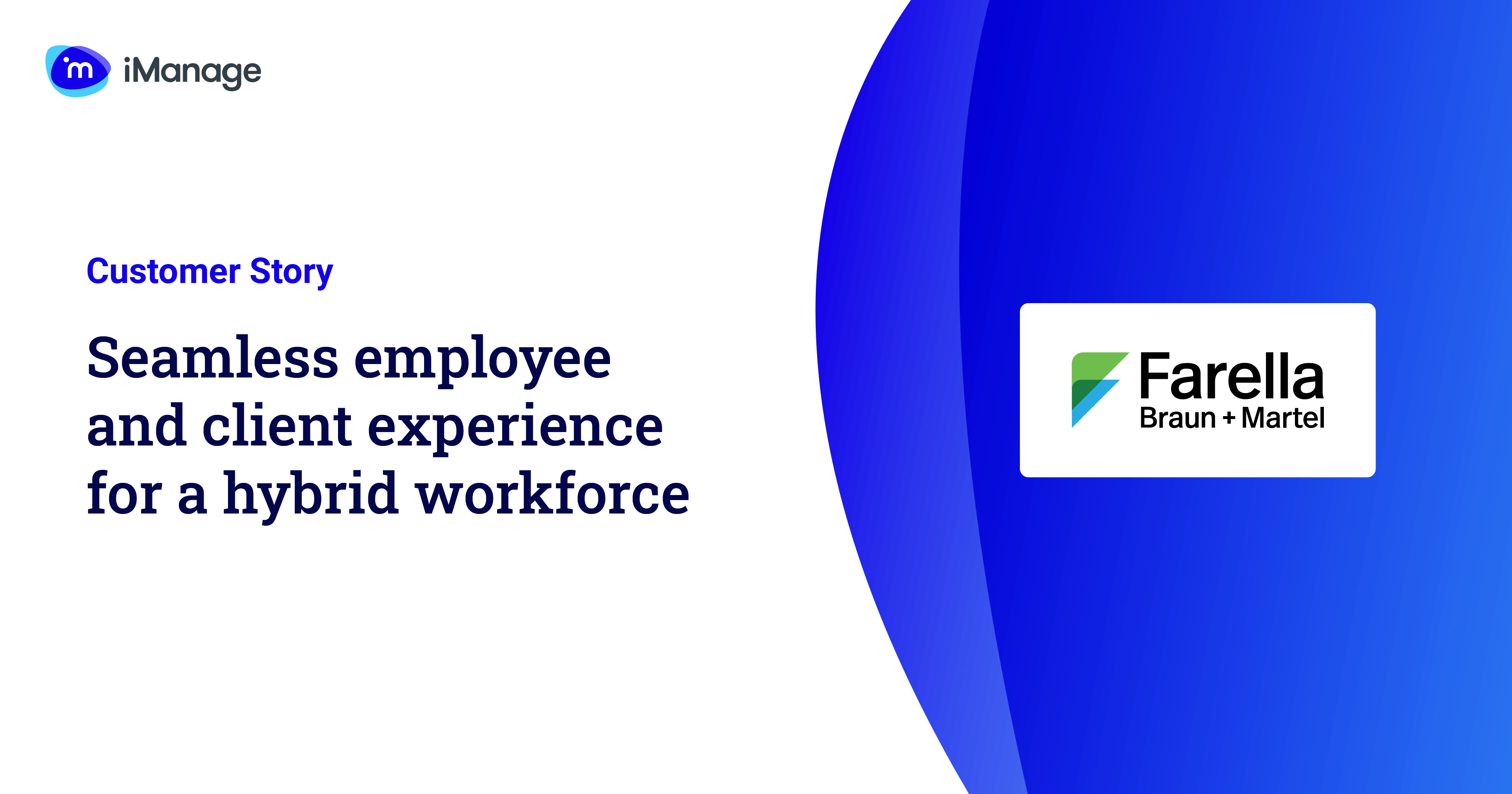 Farella Braun + Martel | Customer Story | iManage