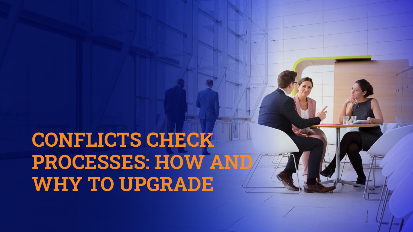 Conflicts Manager | Conflict Check | iManage